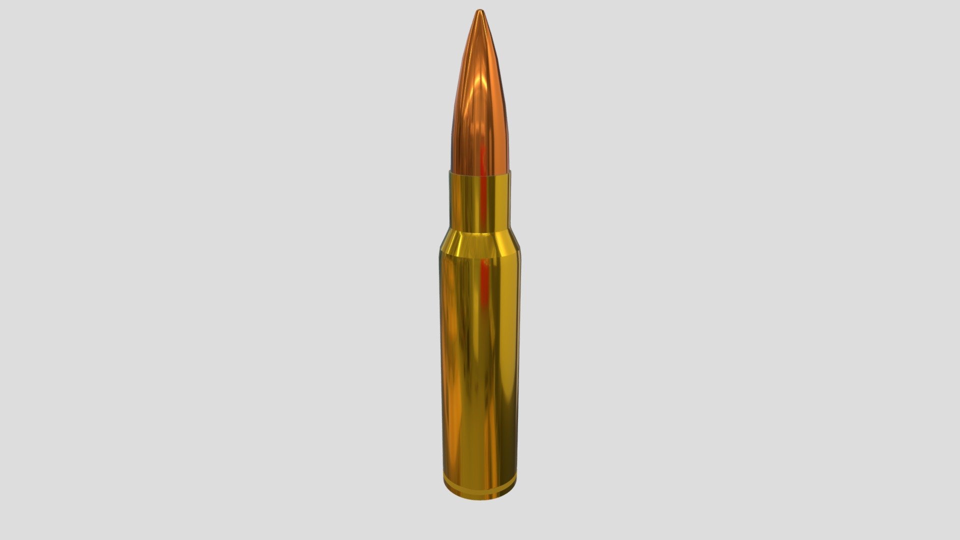 7.62mm bullet 3D model - Download Free 3D model by qqwfegrwhtejyrkutliy ...