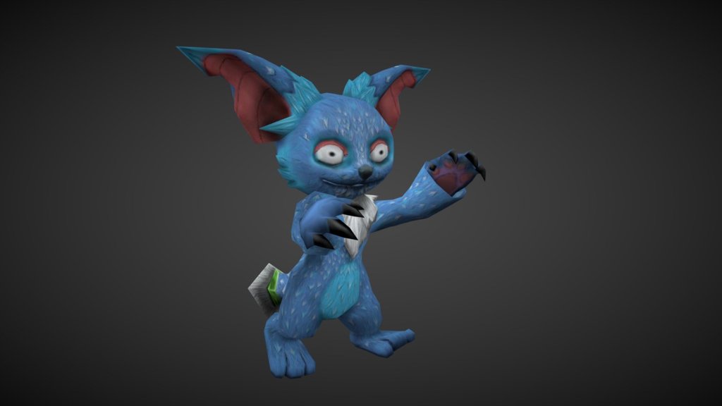 Scruffle - 3D model by Davey van Zanten (@dvanzanten) [eb542aa] - Sketchfab