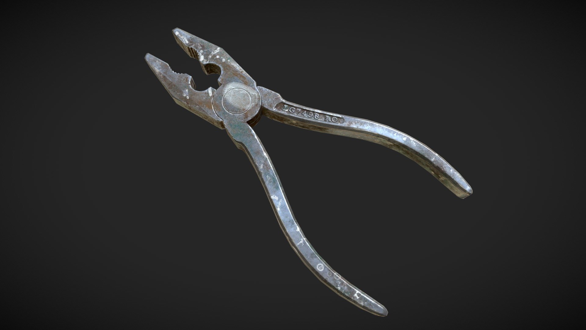 Pliers - 3D model by olgasardykova [eb55672] - Sketchfab