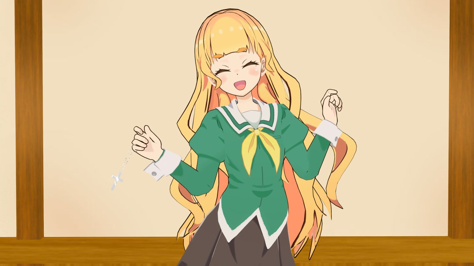 Hime Shirasagi (Yuri Is My Job!) - 3D model by tarako_ko [eb55a99 ...