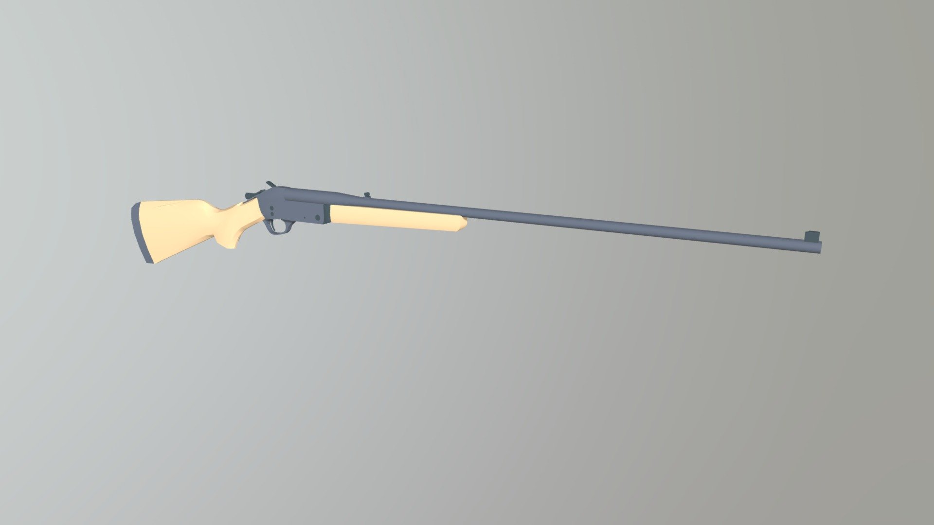 Henry Single-Shot Rifle - Download Free 3D model by calico16 [eb56040 ...