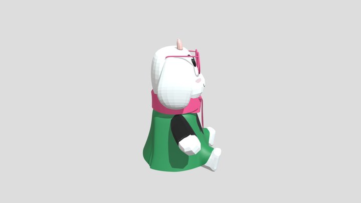 Ralsei 3D models - Sketchfab