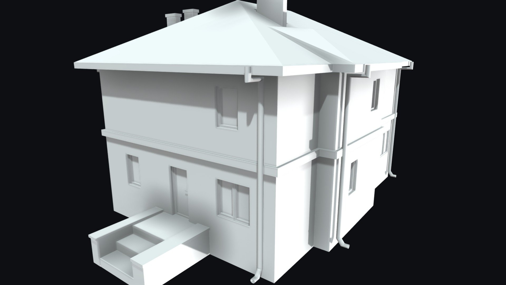 House - Download Free 3D model by danmars [eb5a06a] - Sketchfab