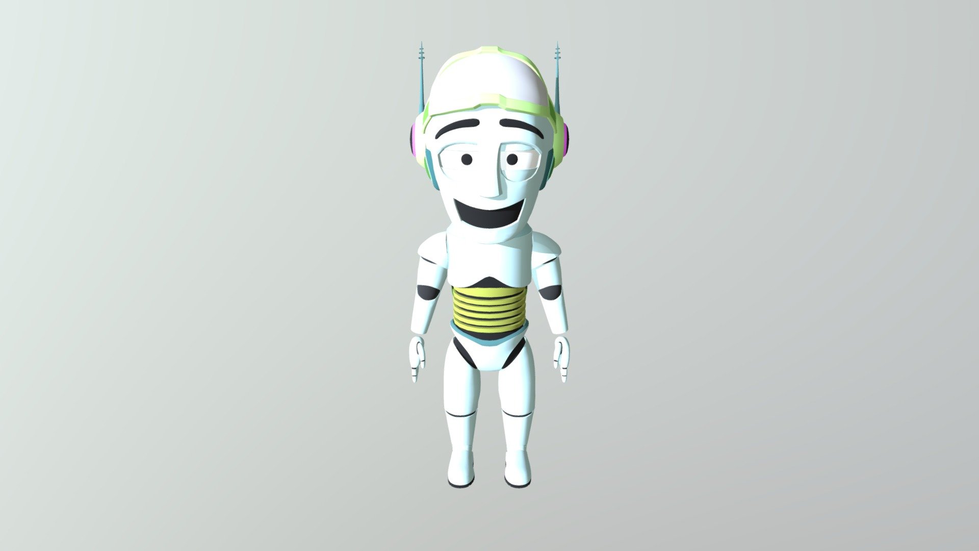 Roboman Export - 3D model by HifromtheFuture [eb5cdff] - Sketchfab