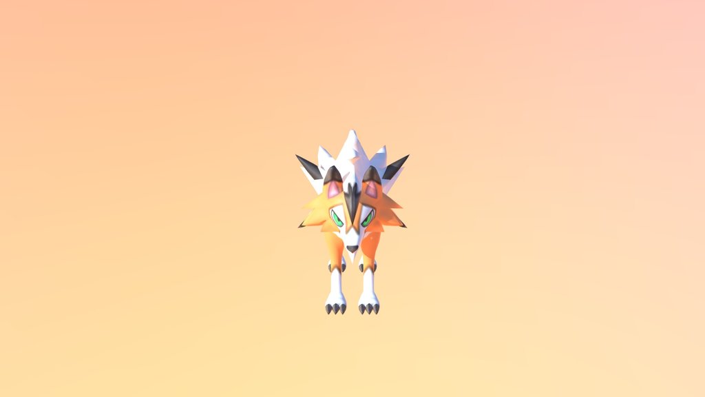 lycanroc vrchat - A 3D model collection by wolfyplays1234 - Sketchfab