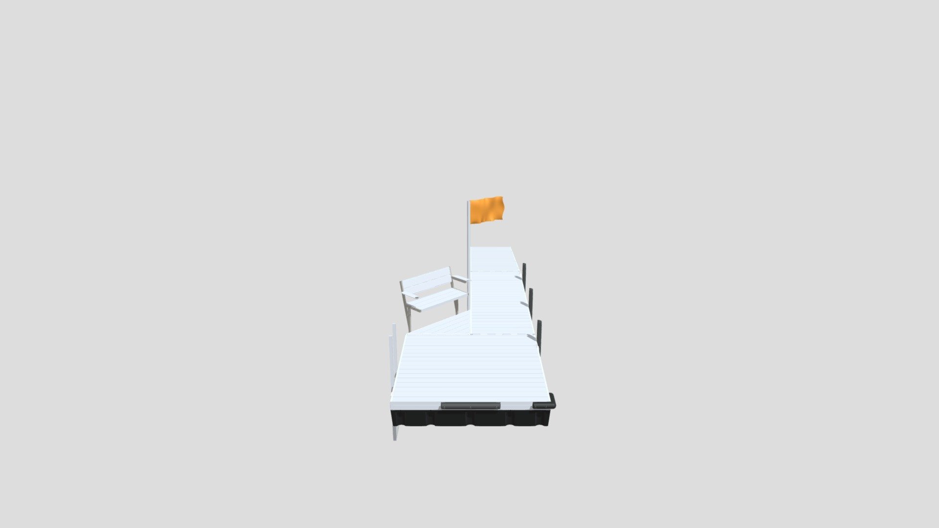 FLOATING DOCK - 3D model by paradisedck [eb5dbf7] - Sketchfab