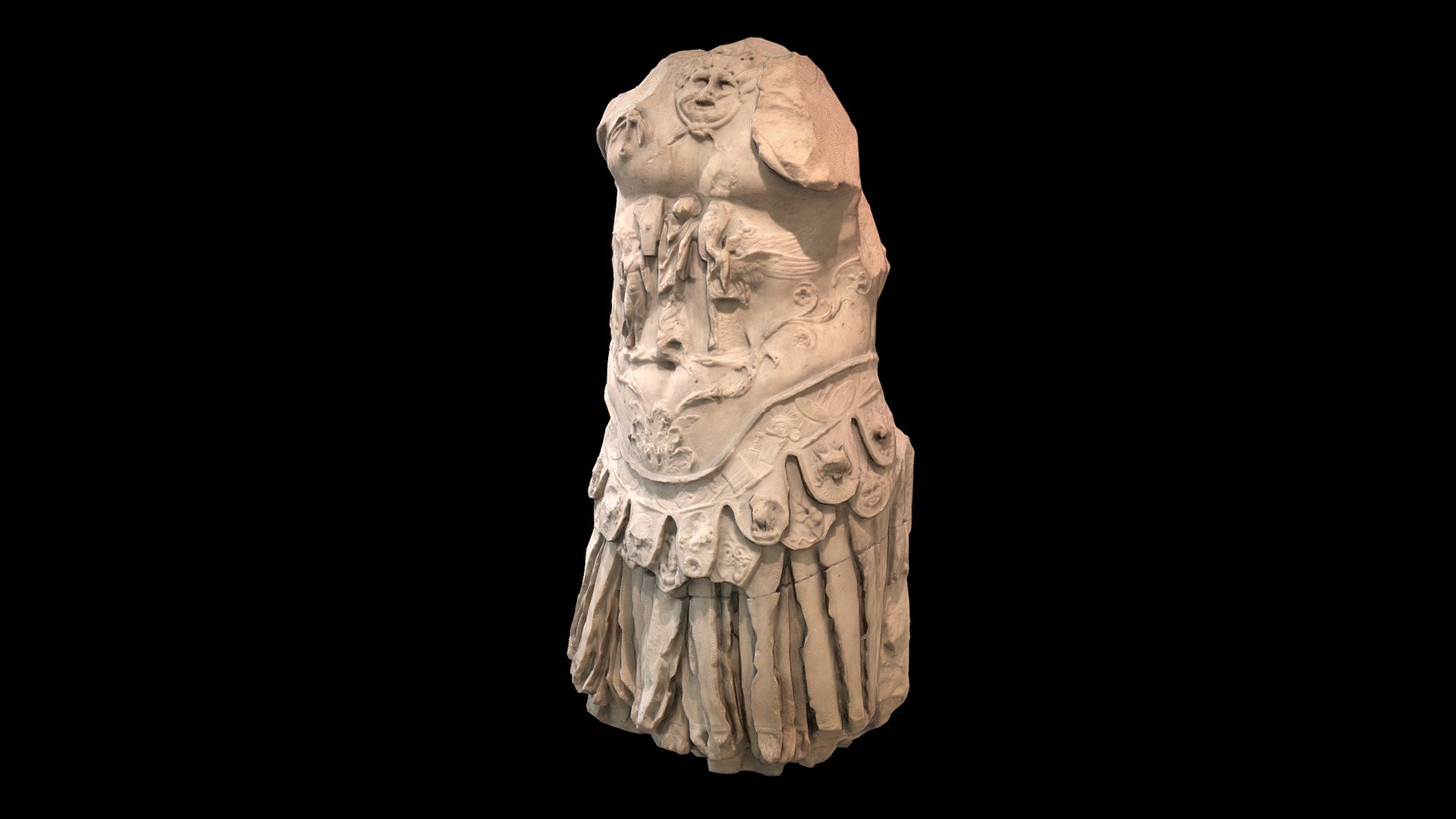 Torso of an Emperor in Armor - 3D model by Thomas Flynn (@nebulousflynn ...