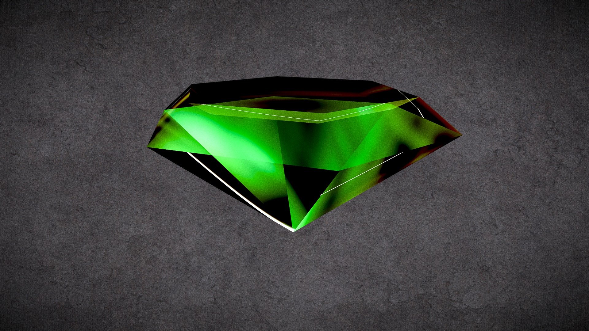Green Gem - By Velivian Fesothe - 3D model by Velivian Fesothe ...