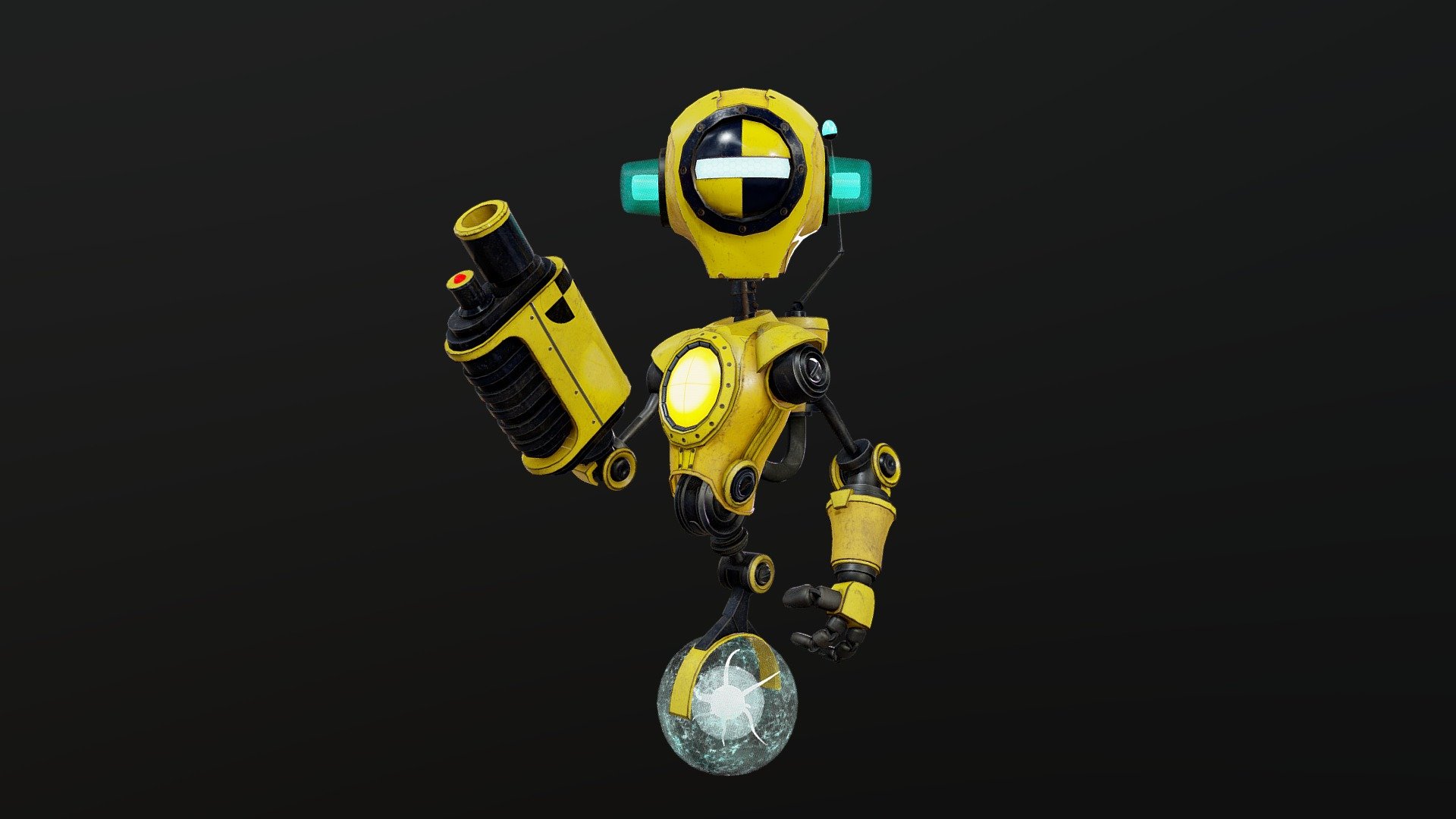 Test Dummy robot (From Ratchet & Clank) - 3D model by Ahsan.Faraz ...
