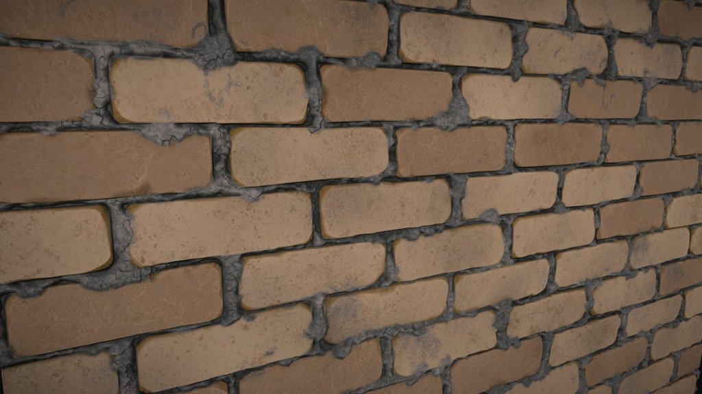 Bricks - 3D model by defaultt [eb638a3] - Sketchfab