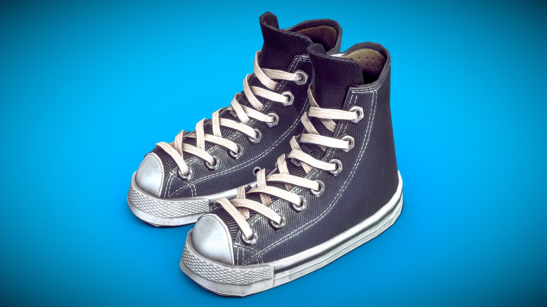 Converse Shoes - 3D model by XOIAL [eb66622] - Sketchfab