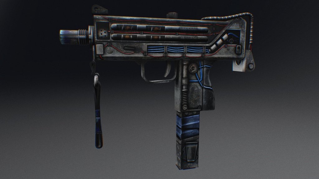 Mac-10 JUPITER 266 - 3D model by estavos [eb6756e] - Sketchfab