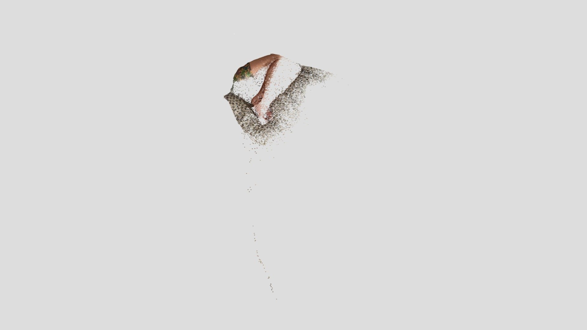 Legs Flower Point Cloud Particles - Download Free 3D model by aronspall ...
