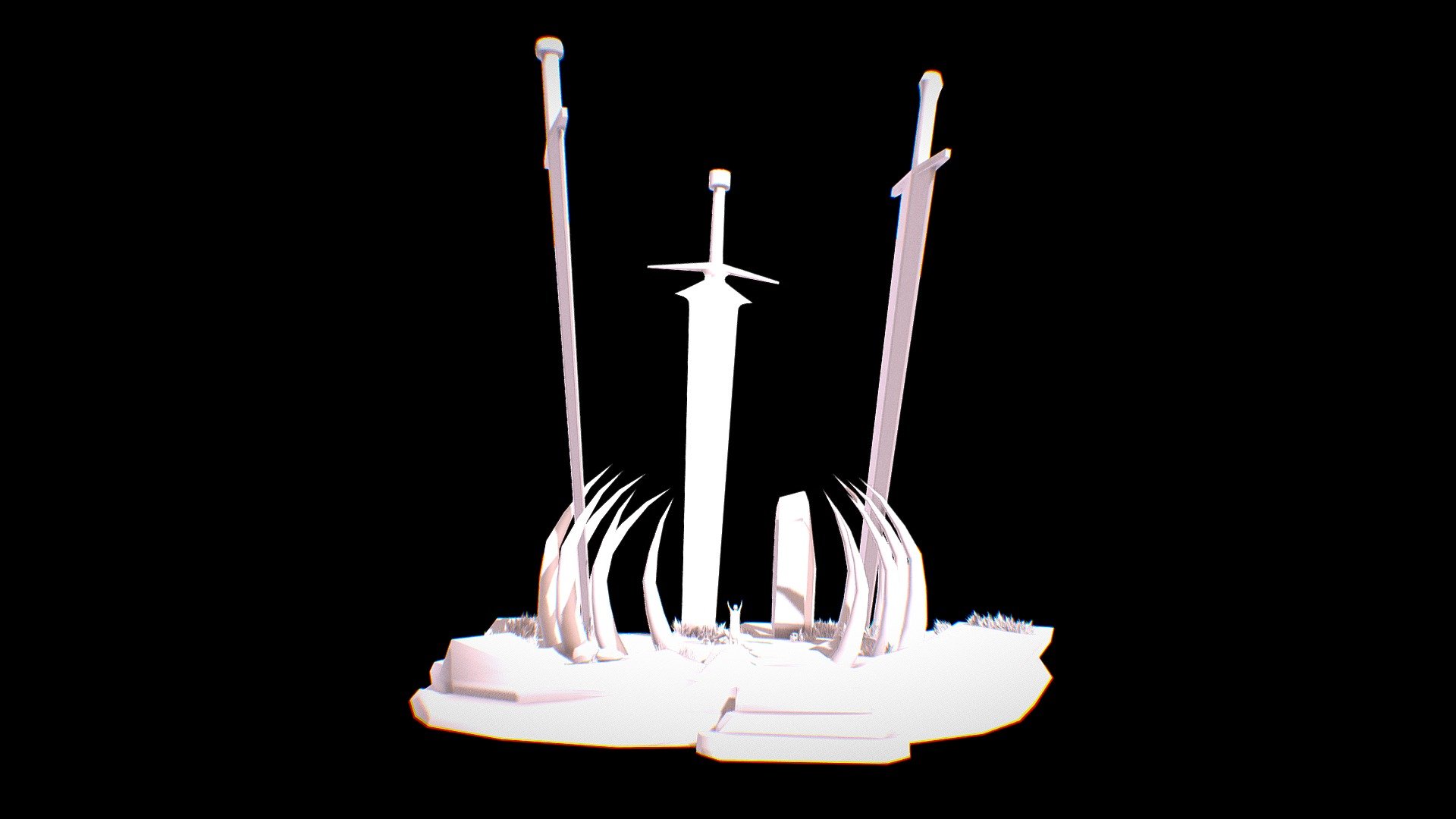 Swords Scenario - 3D model by Pablo Chona (Datamosh) (@datamosh_lad ...