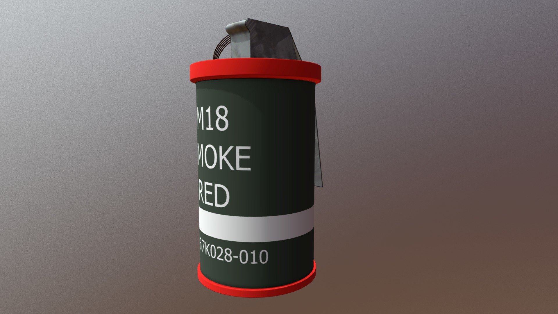 Red Smoke Grenade - Download Free 3D model by maypassamon [eb6b544 ...