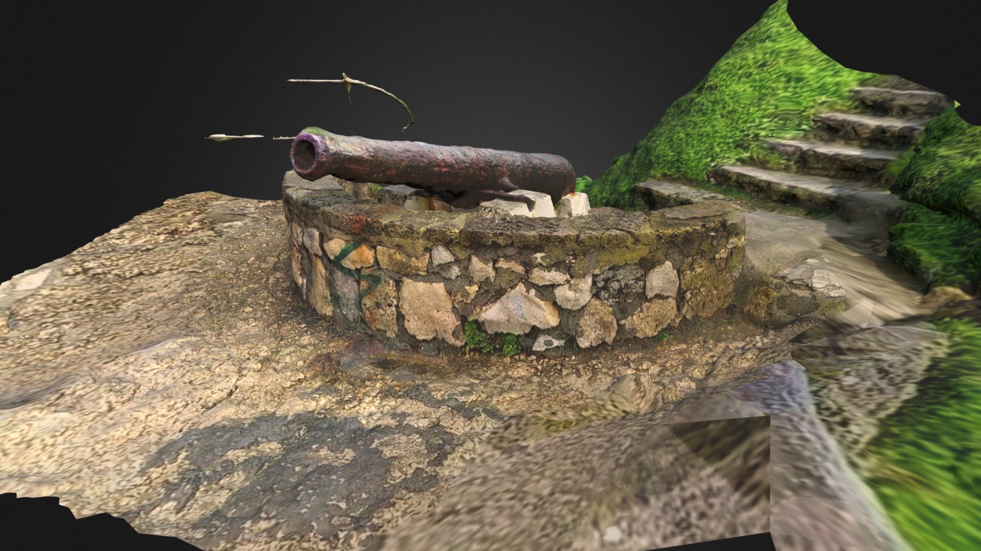 Rusty Cannon - Download Free 3D model by Artur Coelho (@coelhoelectrico ...