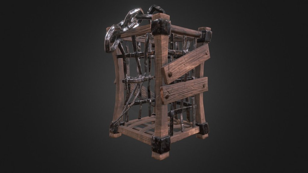 Cage - 3D model by kendal316 [eb6c0f6] - Sketchfab