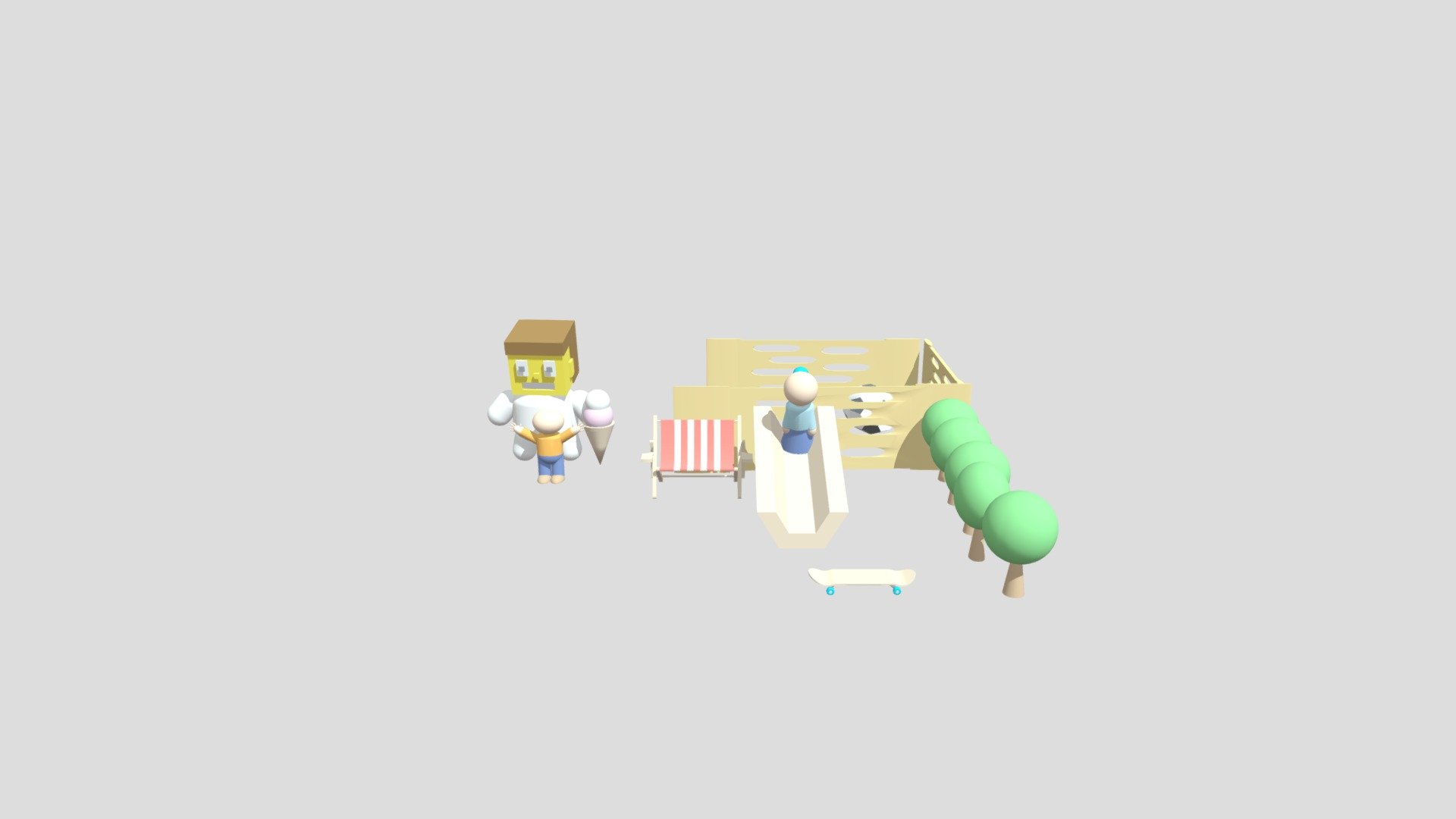 lisa&nora - 3D model by Febe21 [eb6c1bf] - Sketchfab
