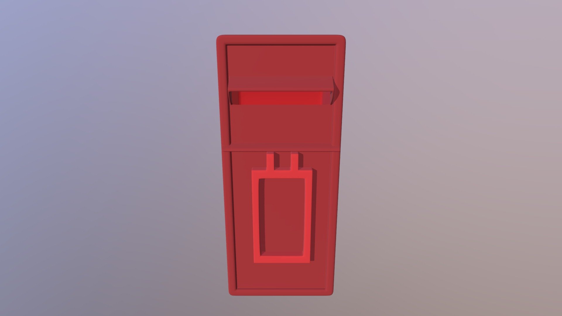 Post Box - 3D model by JessBonser [eb6c922] - Sketchfab