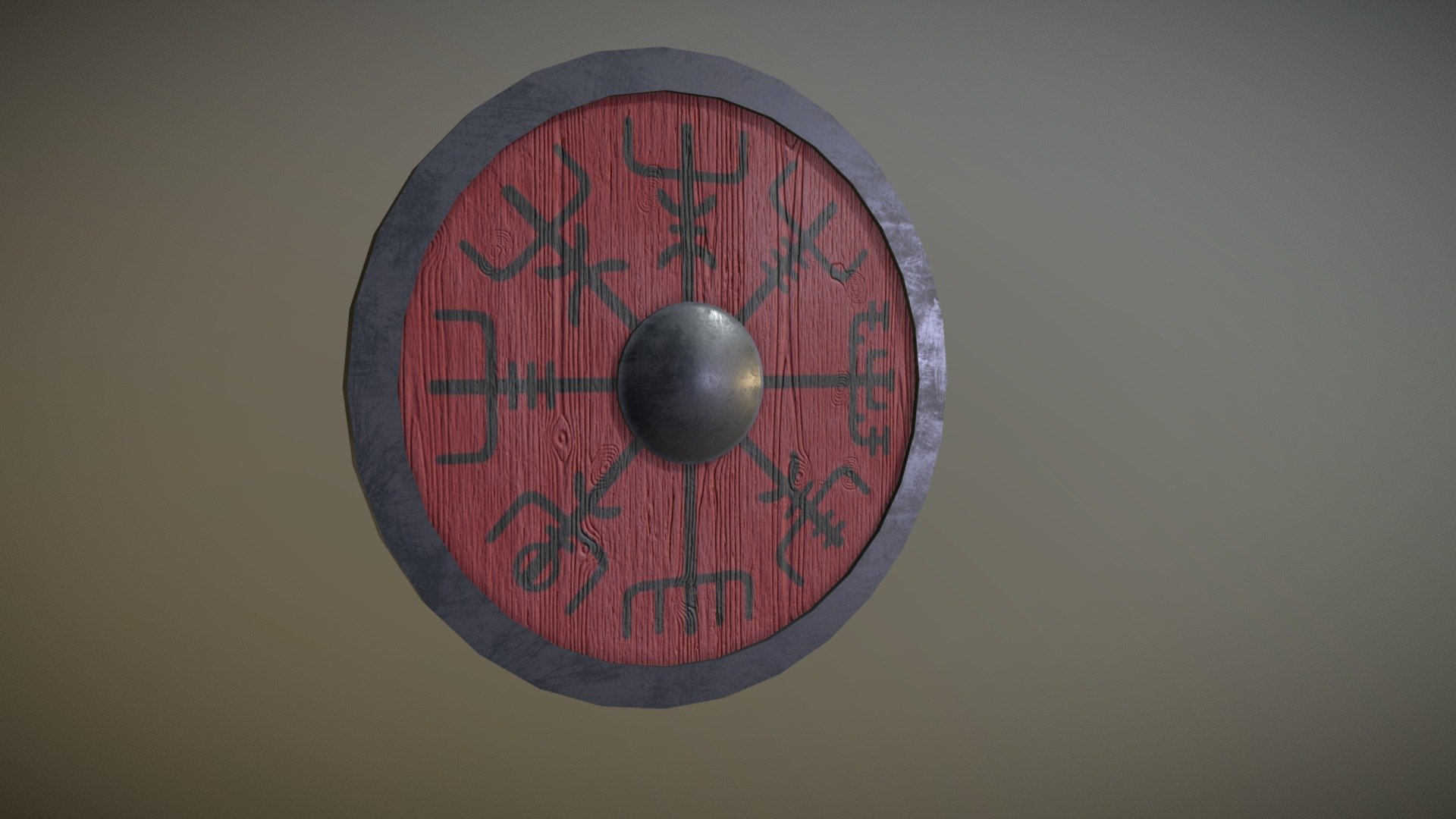 Vegvisir Shield - 3D model by Rachael Okula (@RachaelOkula) [eb6ce63 ...
