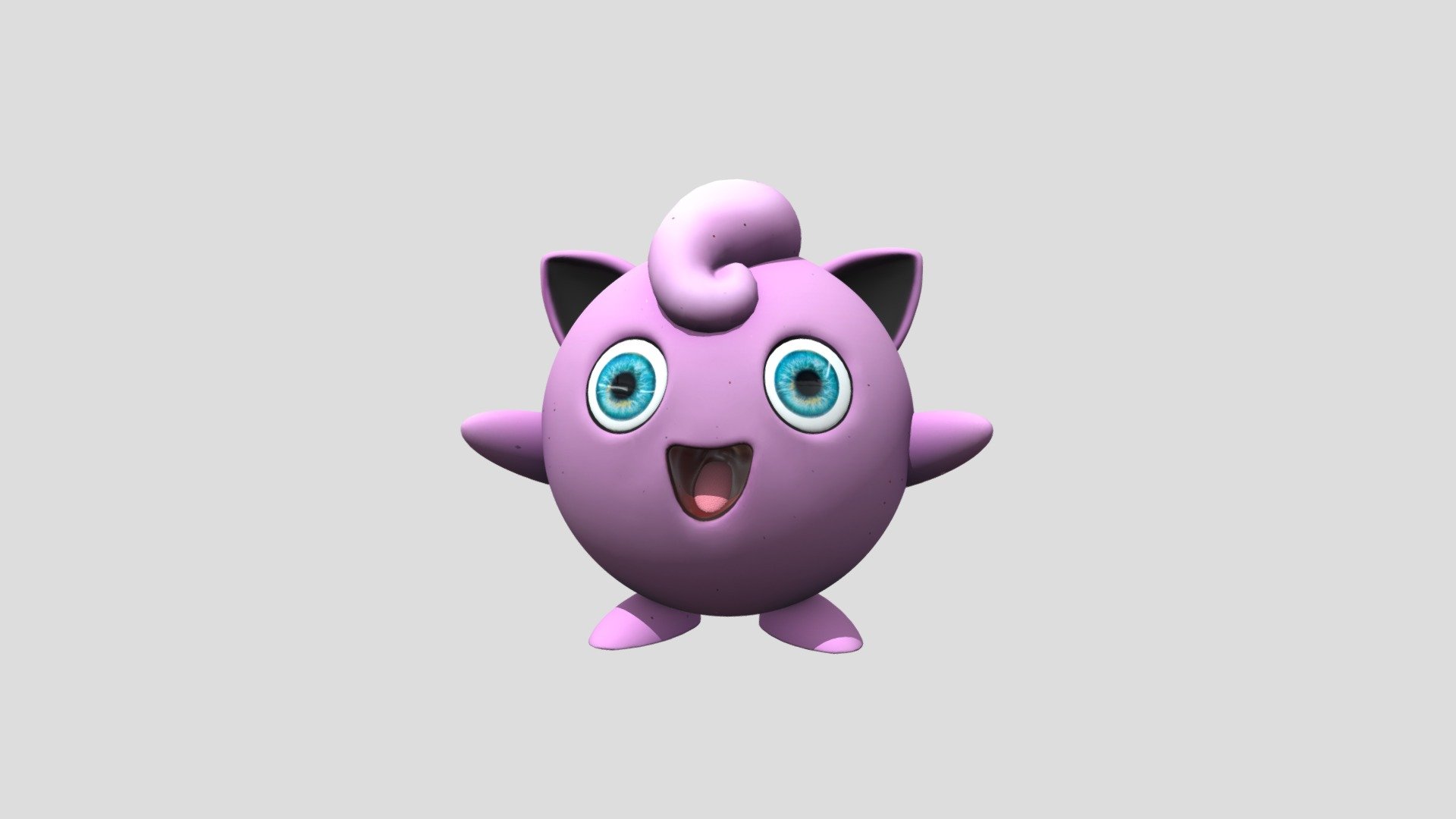 Jigglypuff - 3D model by Aleksandr_Turov [eb6f3c1] - Sketchfab