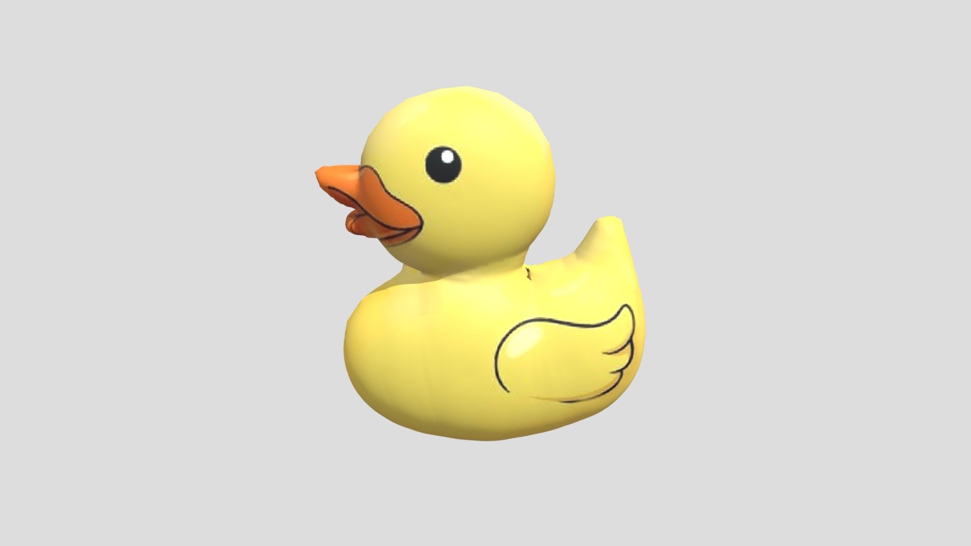 Bebek/ Duck - 3D model by yunita yasmin istiqomah ...