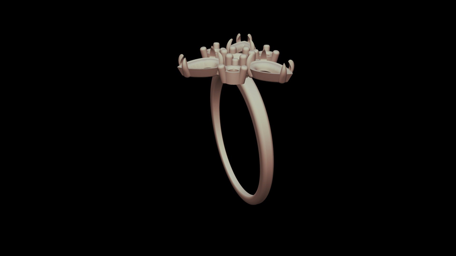 RING FUSION FLOWERS SOFT - Buy Royalty Free 3D model by VIHAD3D ...