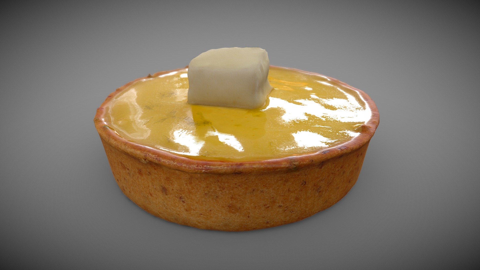 Lemon tart - Buy Royalty Free 3D model by Zacxophone [eb70598 ...