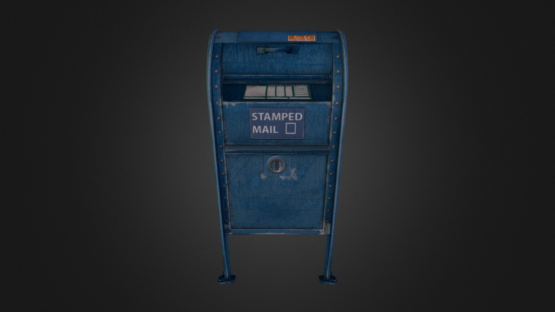 mailbox - 3D model by riant [eb7066b] - Sketchfab