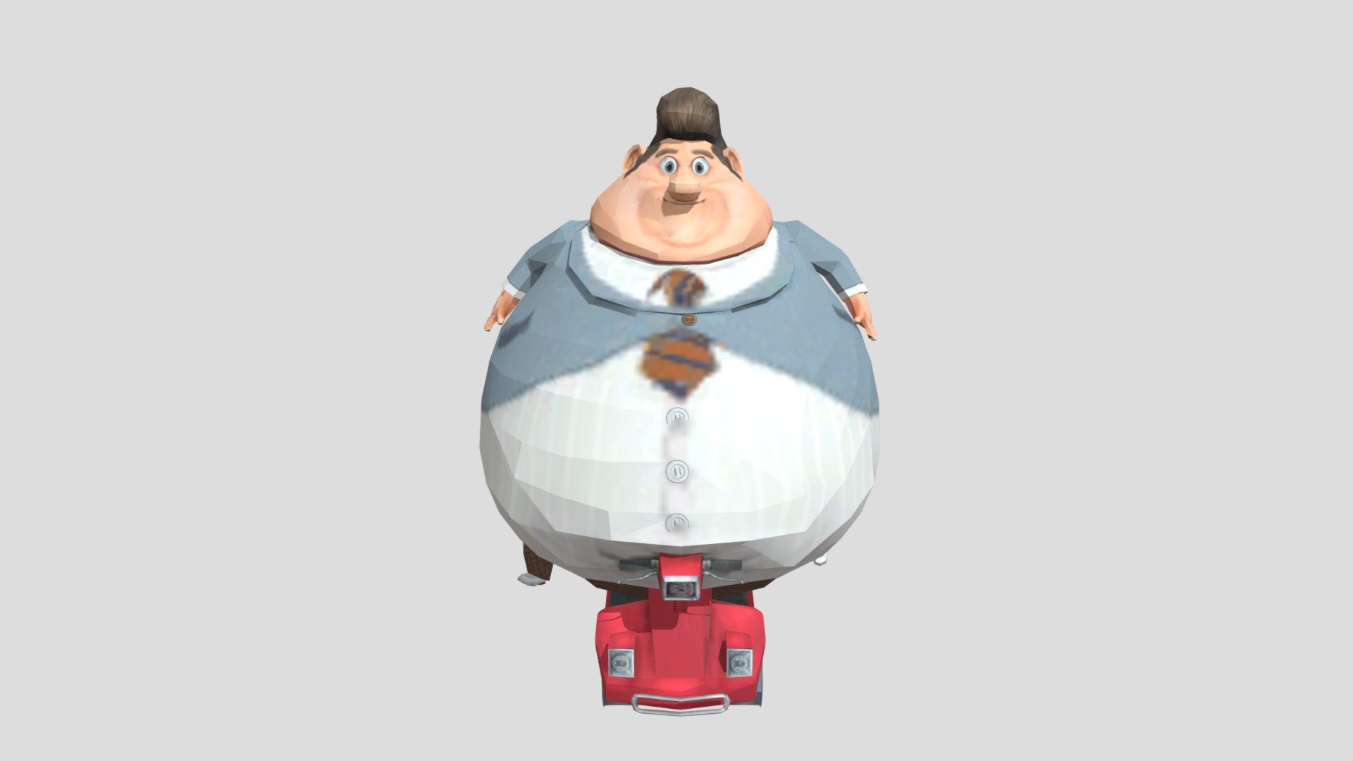 Fat Mayor Wii - Download Free 3D model by CLfanmodel ...