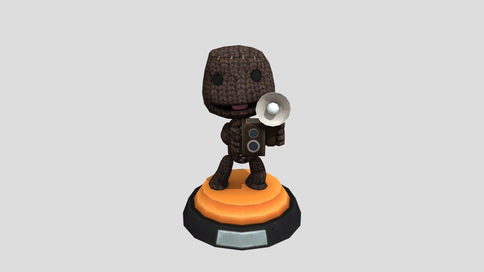 Play Station 3 sack boy Photo Challenge Trophy - 3D model by SONICheman ...