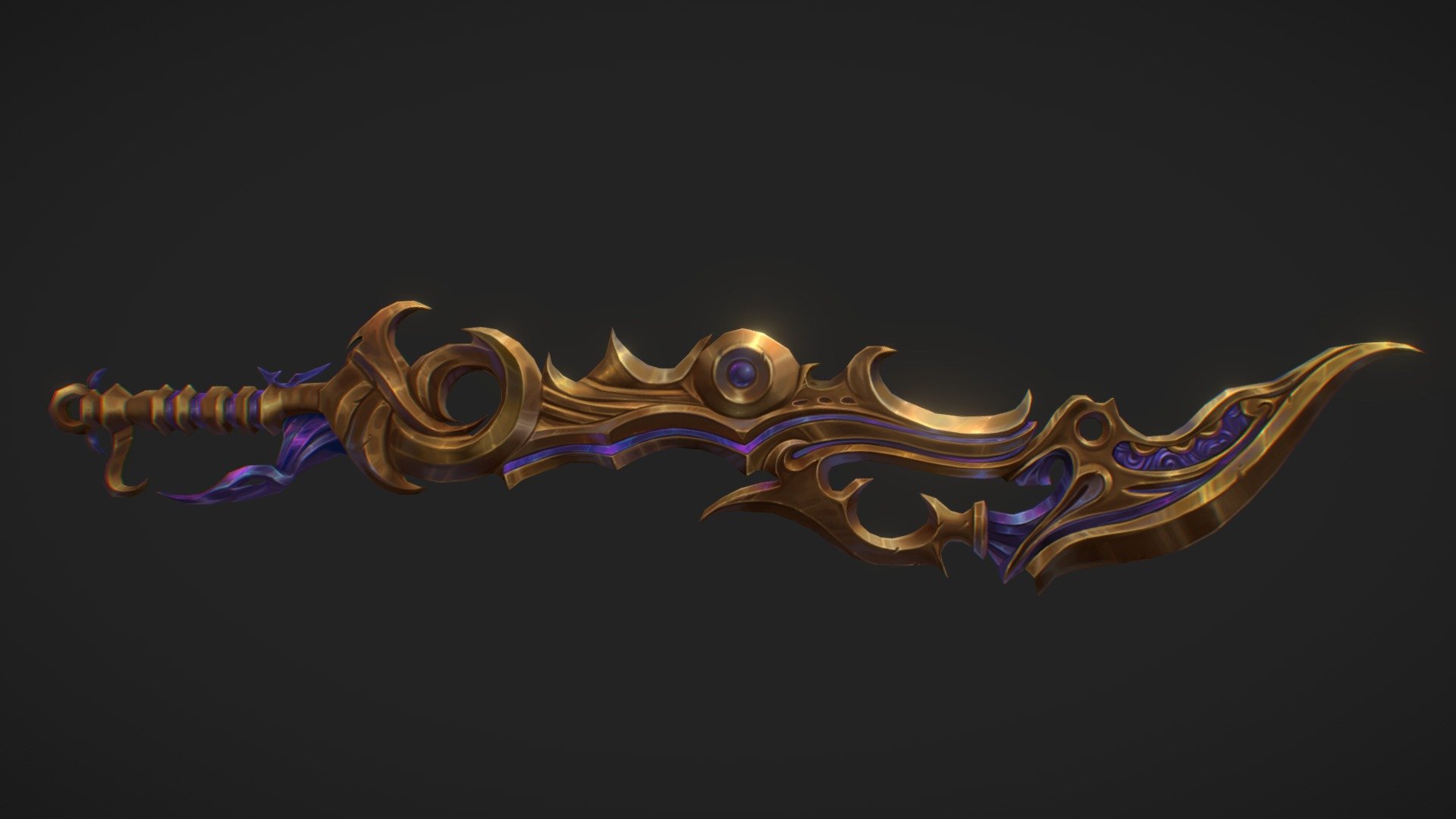 Forge Sword - 3D model by Oleaf (@homkahom0) [eb7351c] - Sketchfab