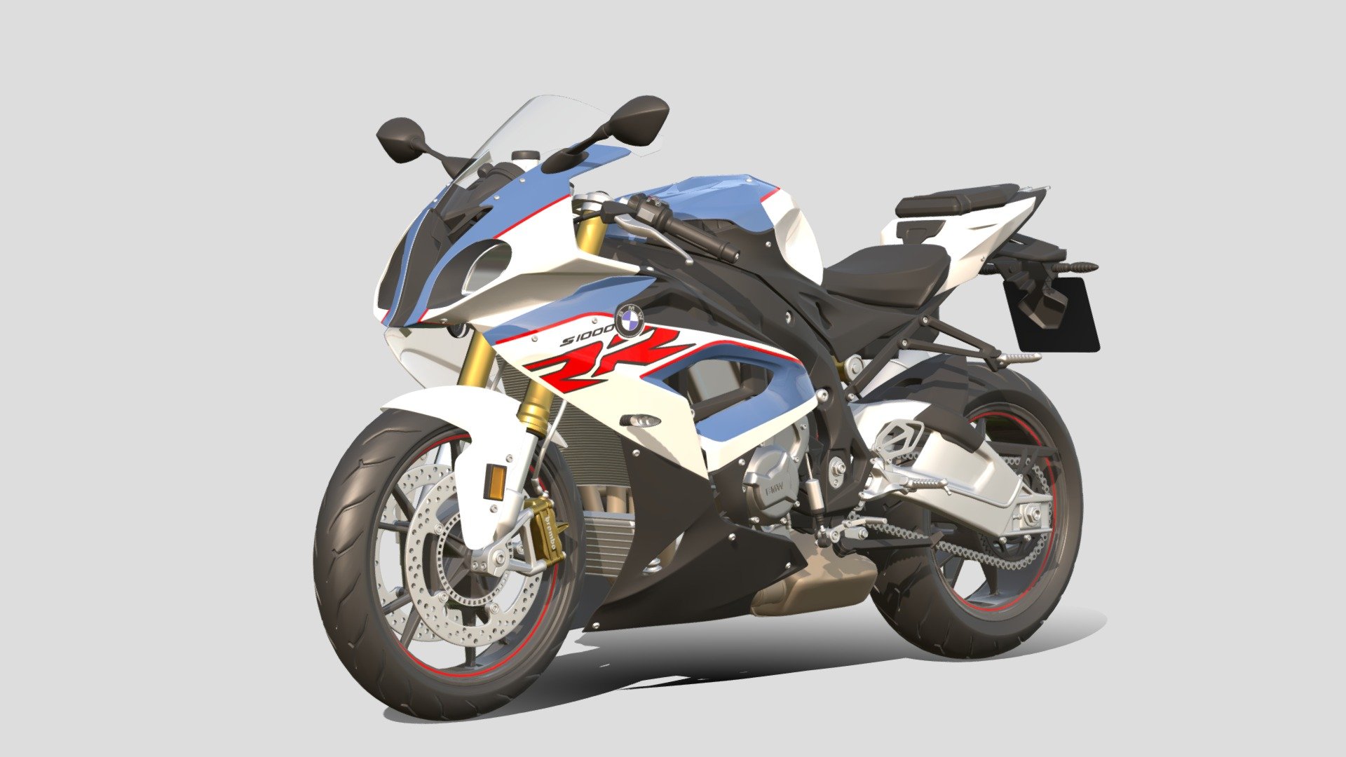 BMW S1000RR - Download Free 3D model by OUTPISTON [eb73c4b] - Sketchfab