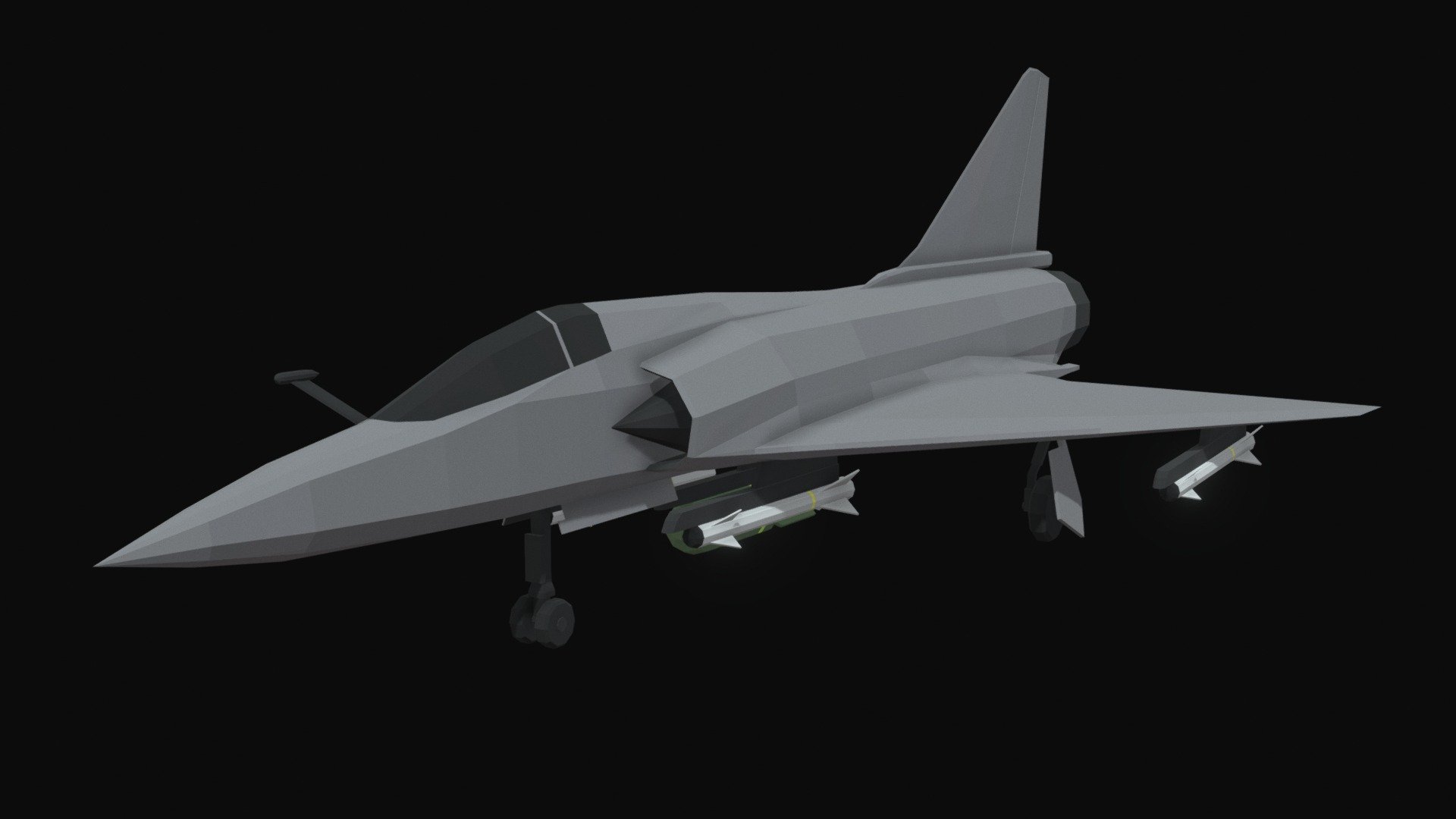 Mirage 2000 Low Poly - Buy Royalty Free 3D model by Bundem Games ...
