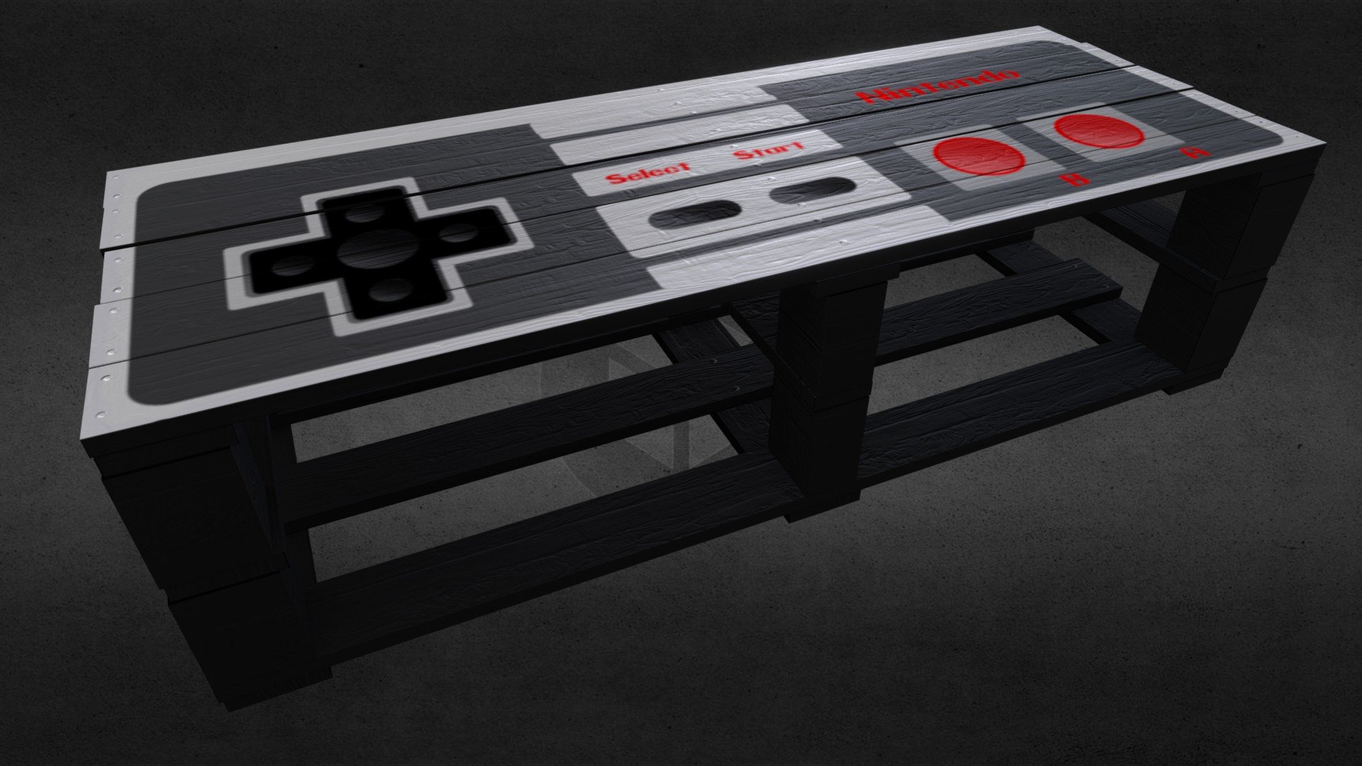 NES Table - 3D model by Dane Badenhorst (@danebadenhorst) [eb744d8 ...