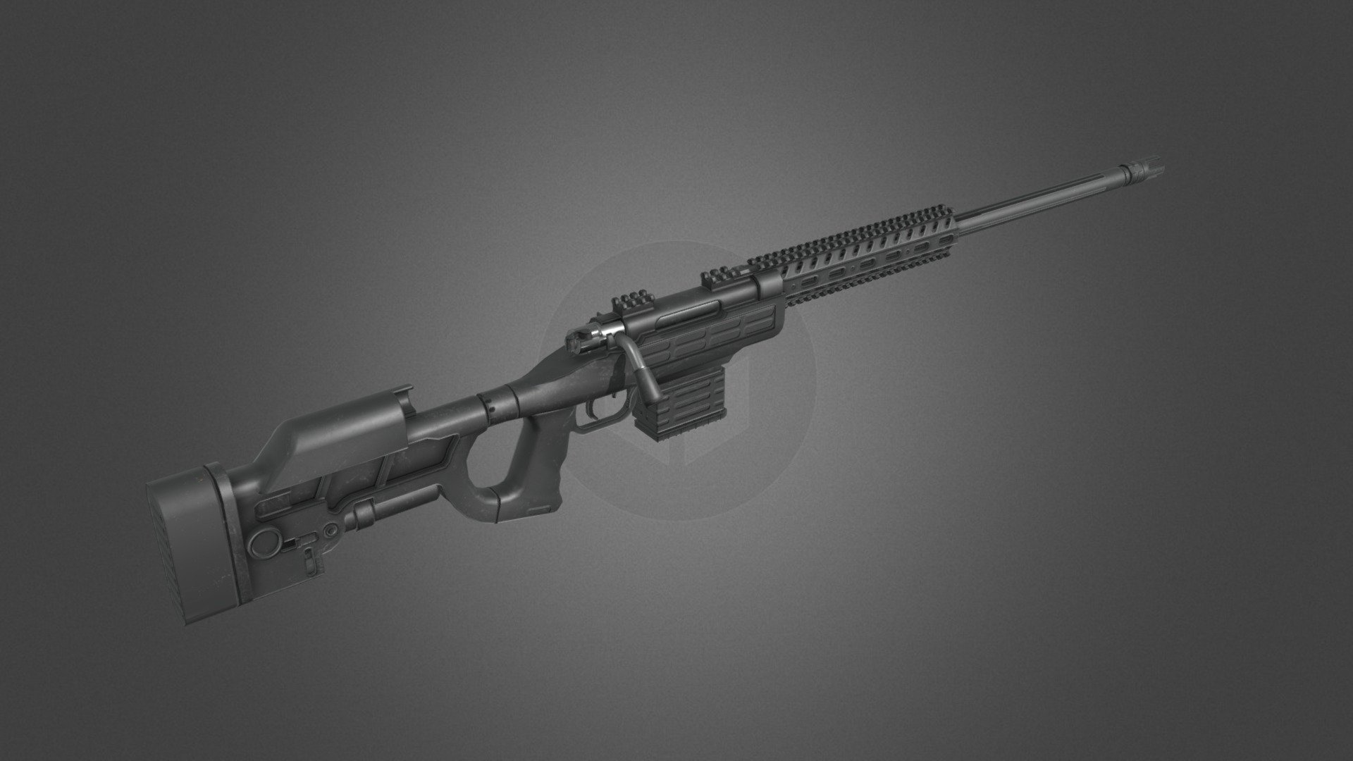 [ROKA]K14(Sniper), separation parts - Download Free 3D model by Dudu ...