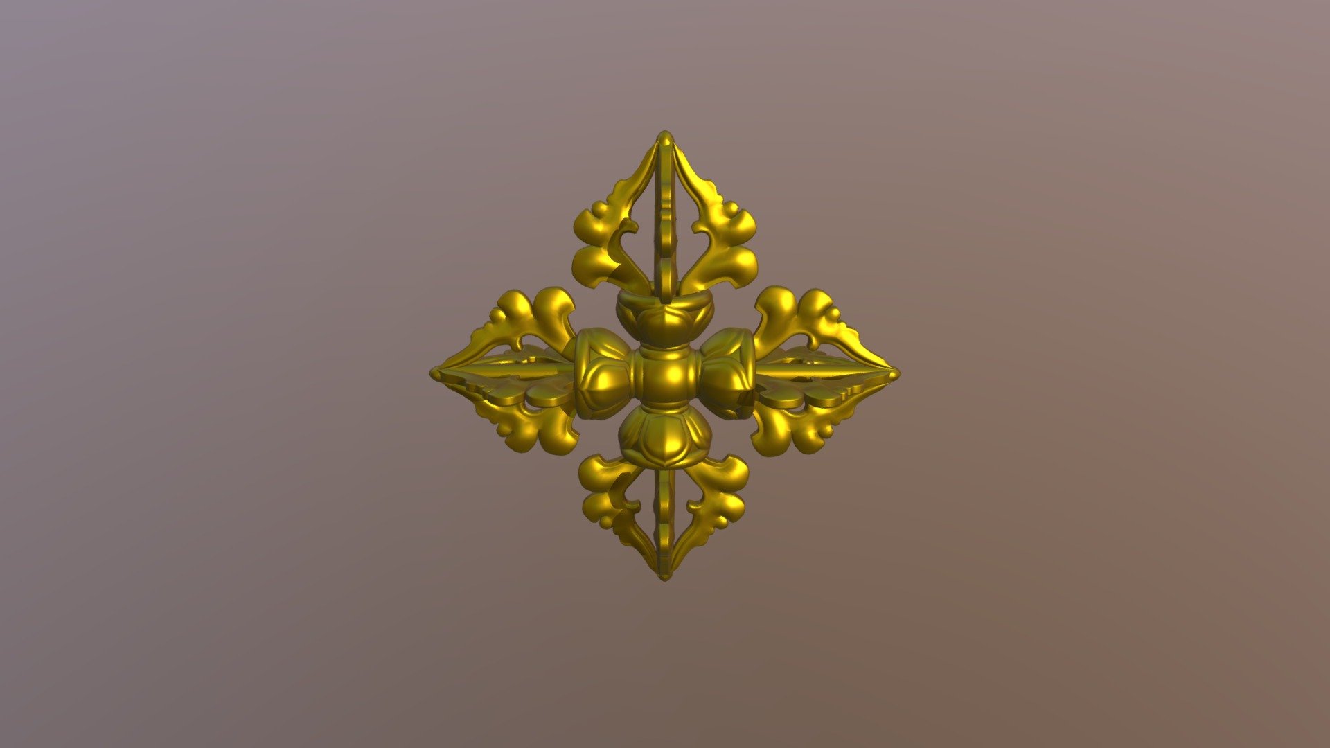 Double Dorje - 3D model by katherinemunro33 [eb75ade] - Sketchfab
