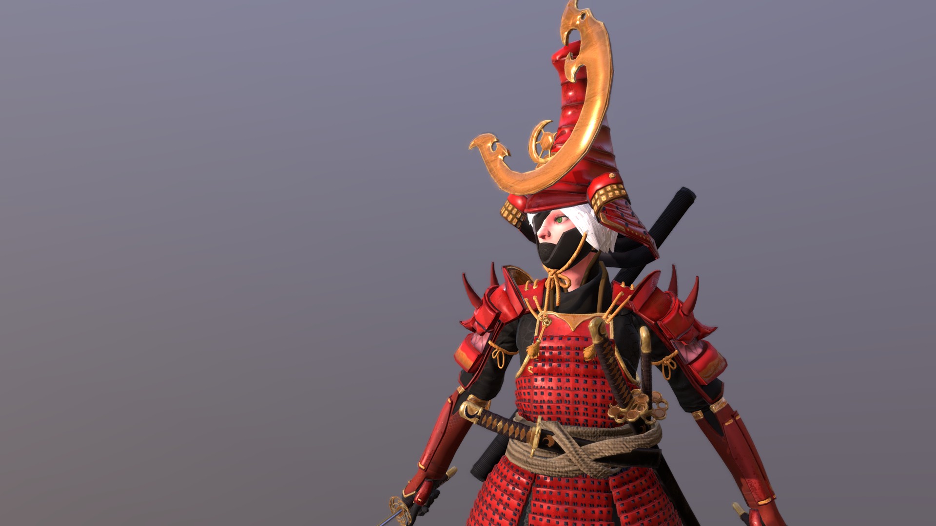 Samurai - 3D model by frost2511 [eb761bd] - Sketchfab
