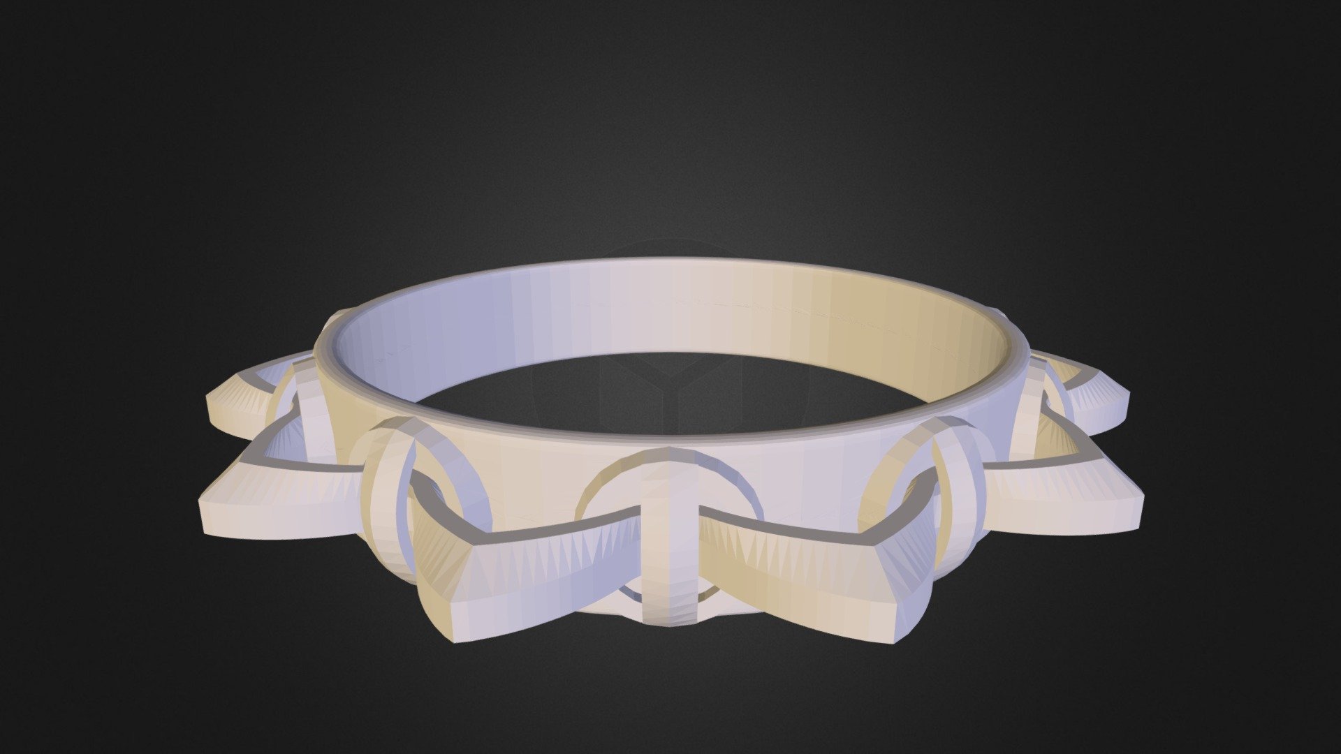 Ring Sharp Edges Style - 3D model by 3DCloud.company (@3dcloud ...