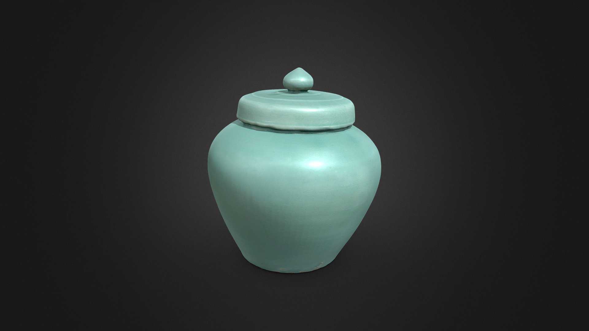청자유개항아리 - 3D model by dflat [eb76e1a] - Sketchfab