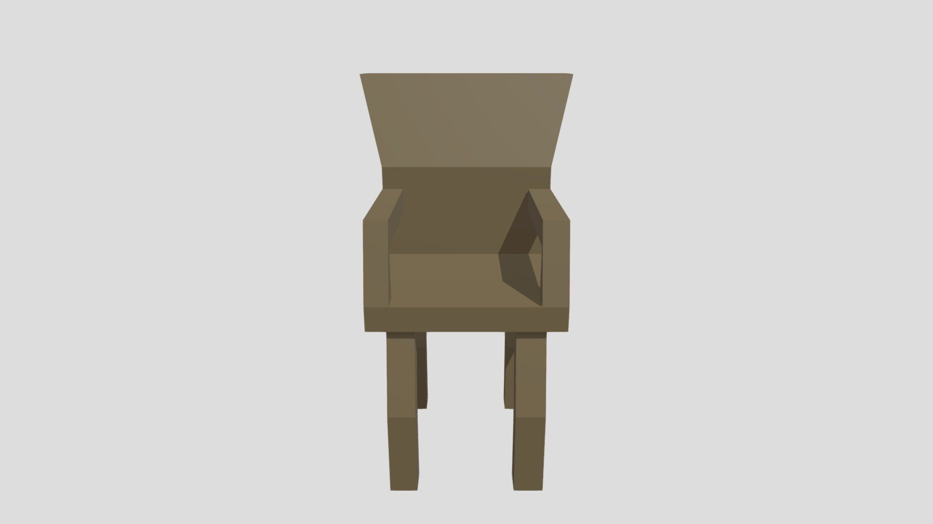Low Poly Chair - Download Free 3D model by misterfishey [eb79715 ...