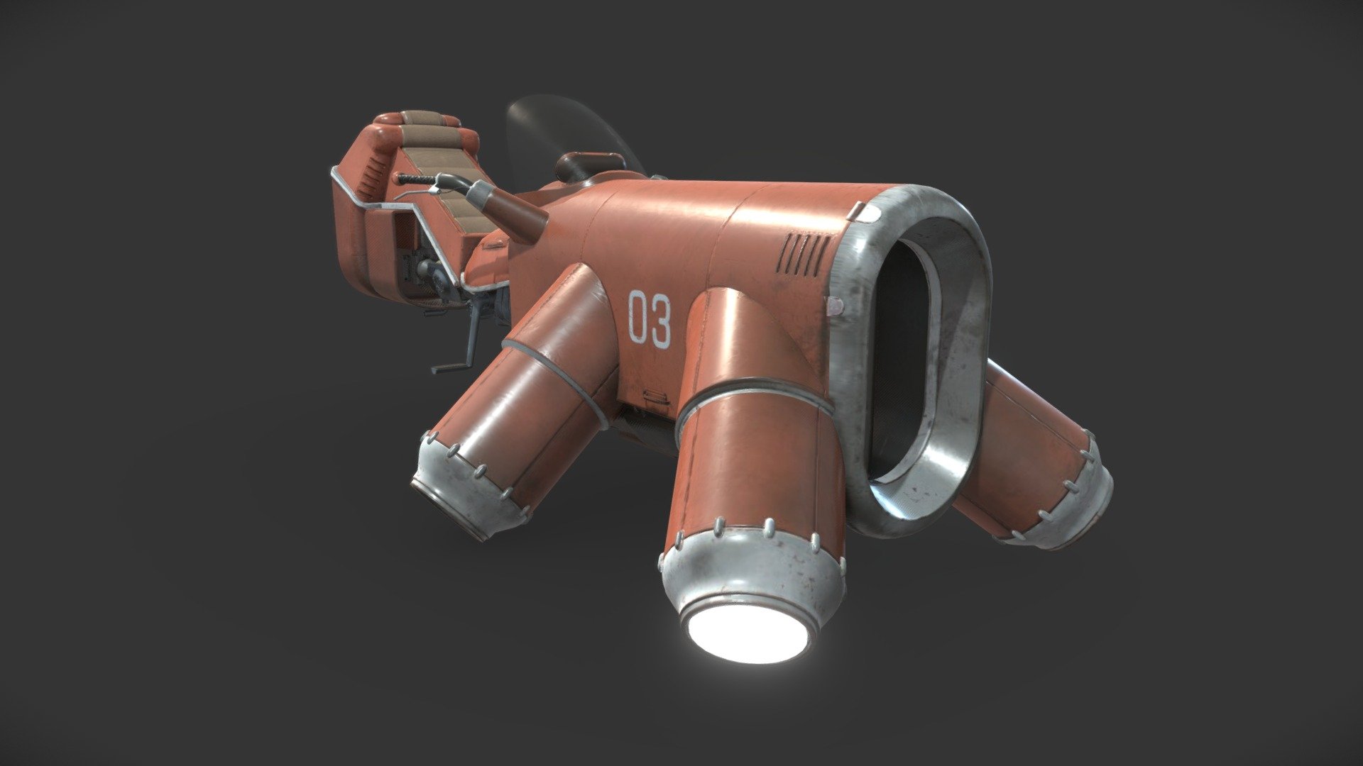 hovercycle: "the old reliable" - Download Free 3D model by Arthur ...