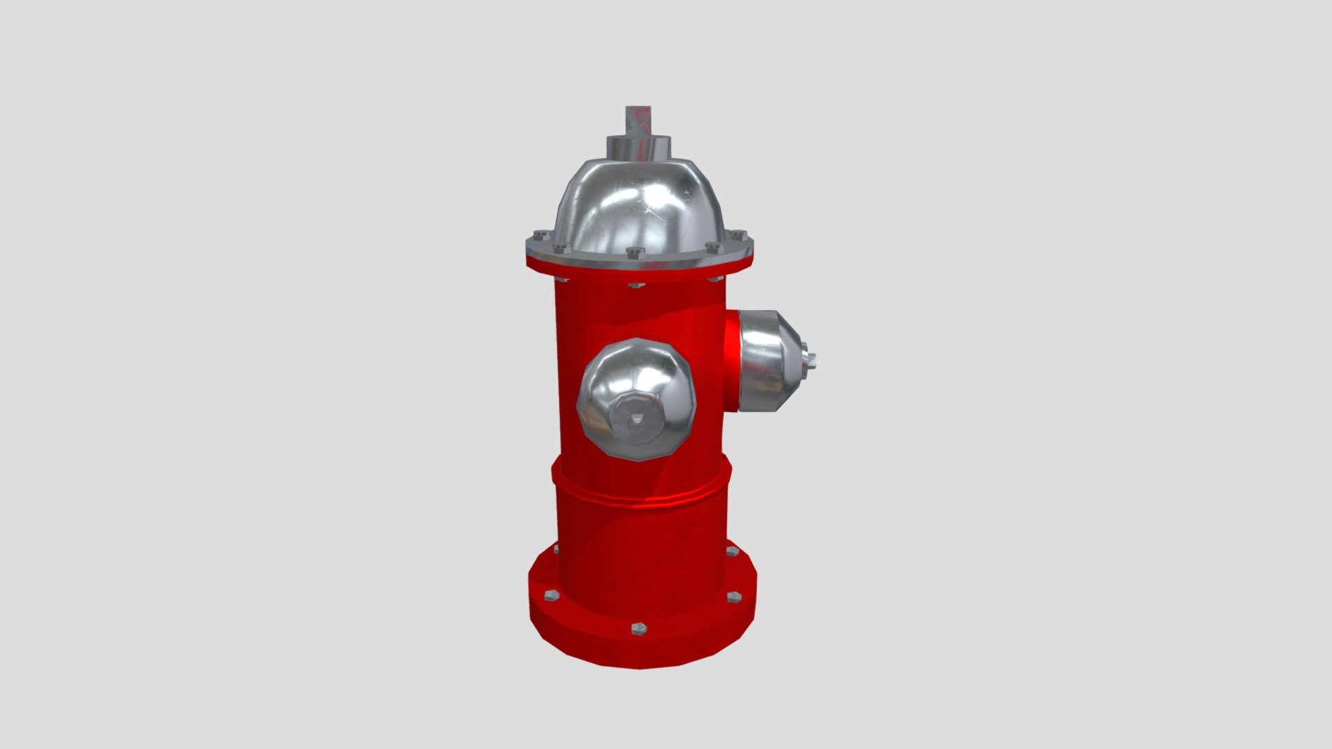 Hydrant - 3D model by KubaBernat [eb7add5] - Sketchfab