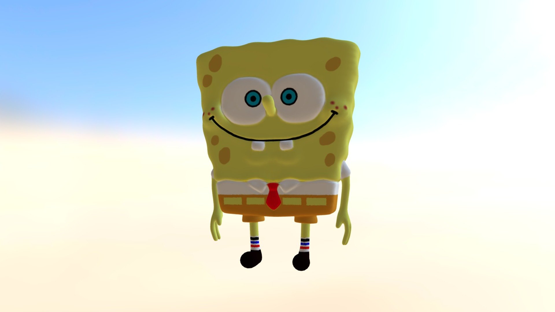 Bob Squarepants ! - Download Free 3D model by JoSaCo [eb7ba8a] - Sketchfab