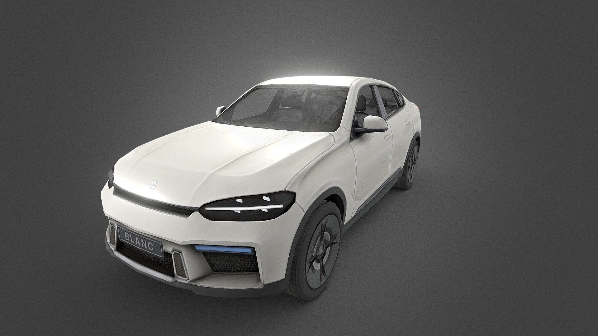 PUBG Mobile Blanc Car - Download Free 3D model by Falah3D (@3dFalah ...