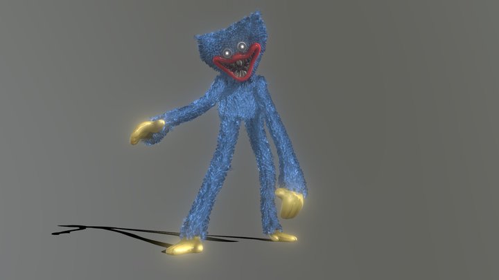 Huggy-wuggy 3D models - Sketchfab