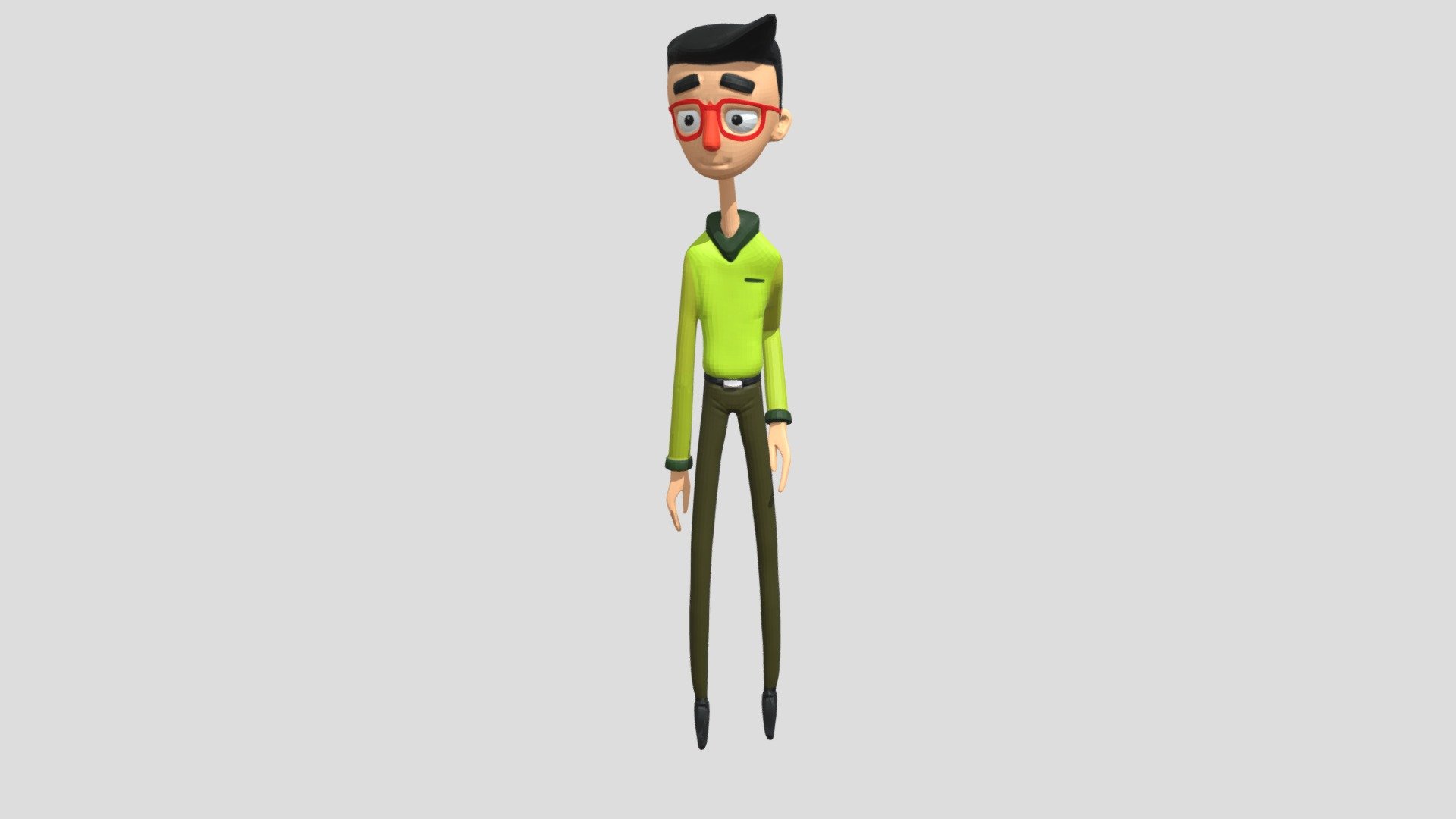 Pose Cartoon - 3D model by castlestudiord [eb80411] - Sketchfab