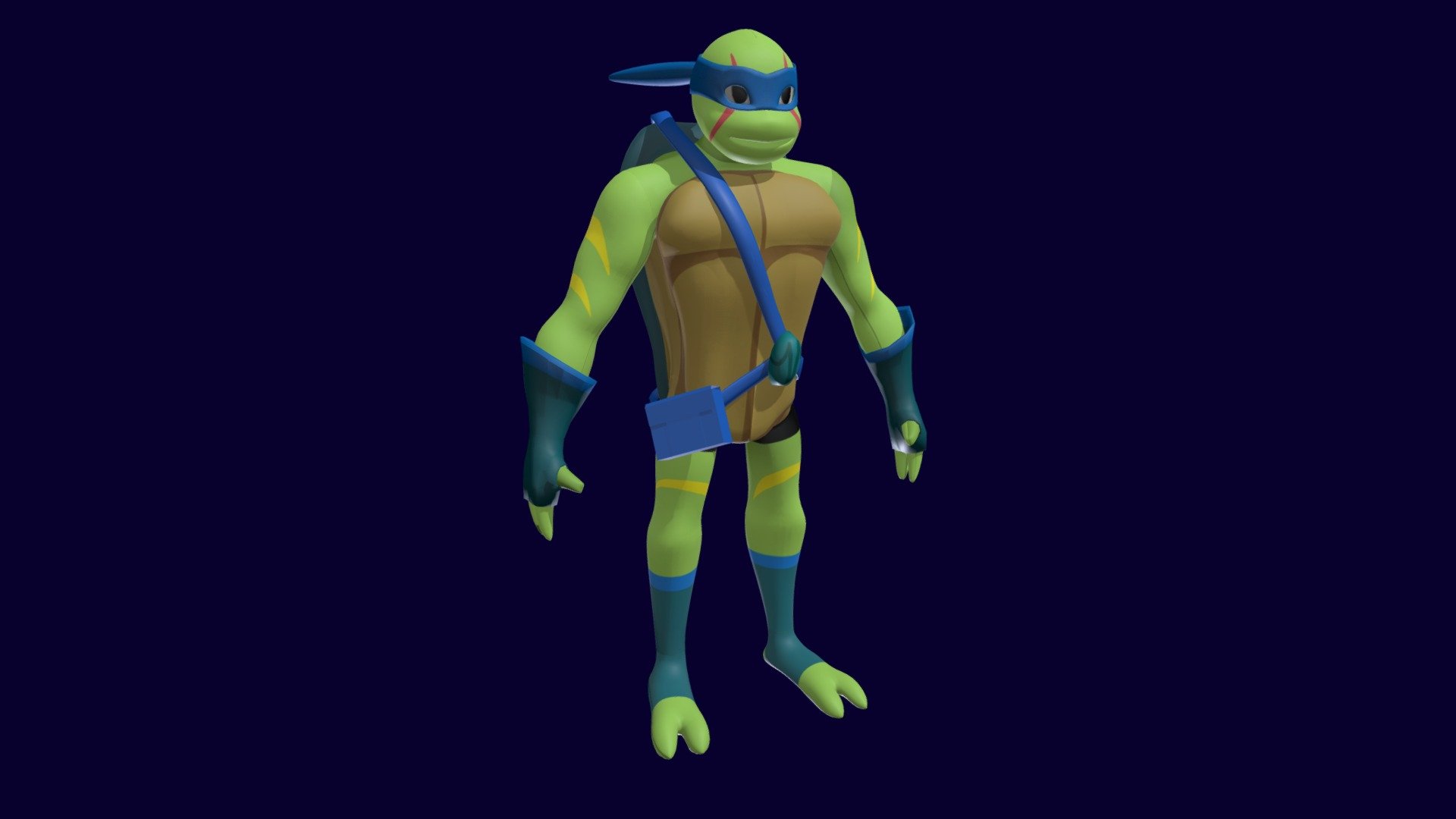 Leonardo (rottmnt) - 3D model by eduarda coelho (@eduardacoelho ...