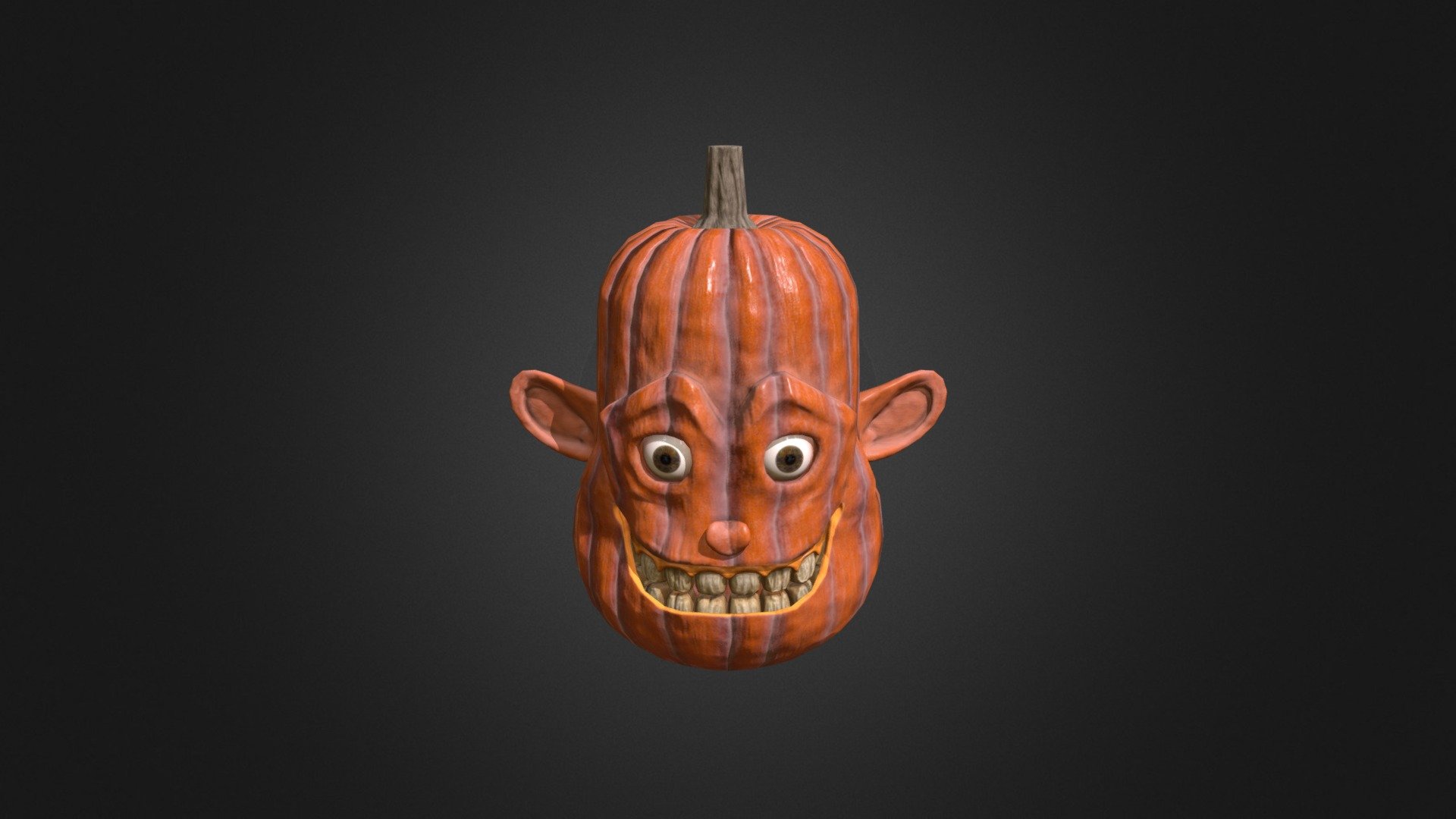 Pumpkin - 3D model by olmytro [eb840a6] - Sketchfab