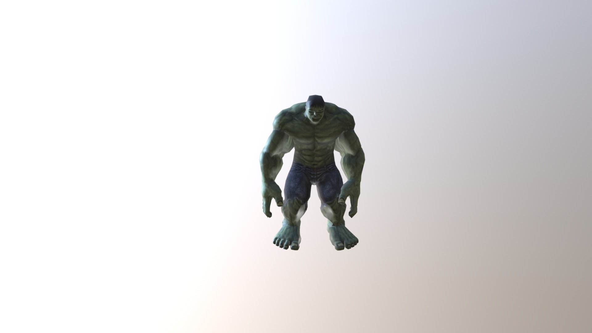 Hulk idle - 3D model by Rob Fitz (@robfitz) [eb842d6] - Sketchfab